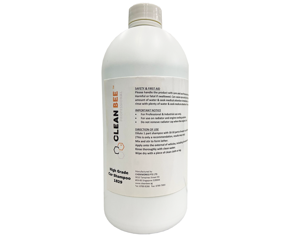 BEE1829 Premium Grade Car Shampoo (Extra Foaming Formula)